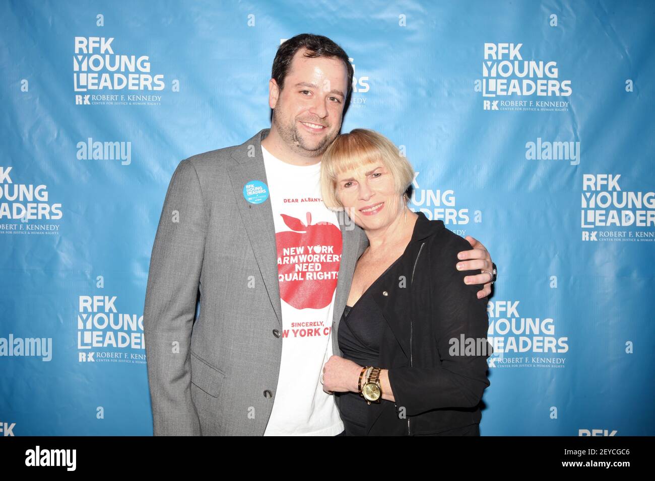 (L-R) Ben Erwin, Charlene Erwin attend The RFK Young Leaders Spring ...