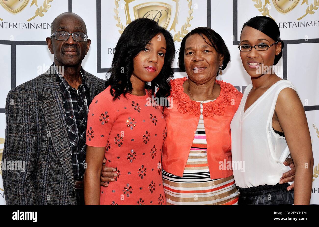 L-R: Lionel Whittaker, Robin Willard, Lucille Whittaker, S. Whittaker ...