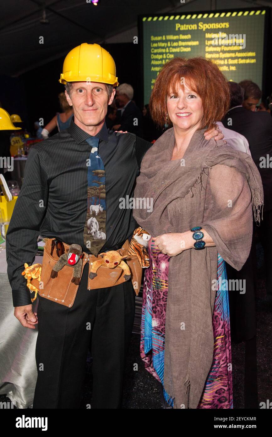 Gary Stanton, Orla Hayes - ZooFest 2013 Hard Hat & Tails held at 1 Zoo ...