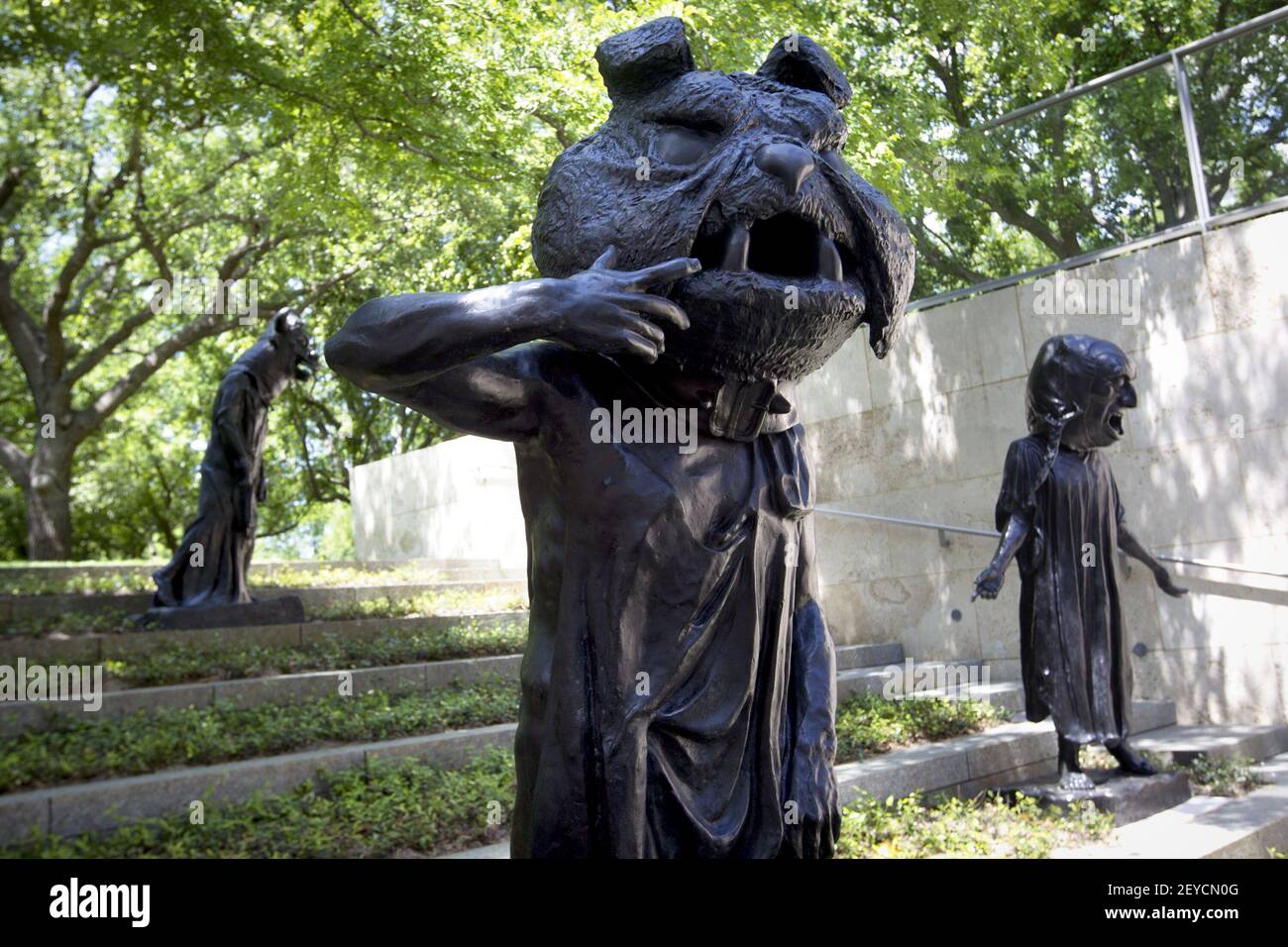 Sculptor Nathan Mabry re-imagines existing sculptures, including ...