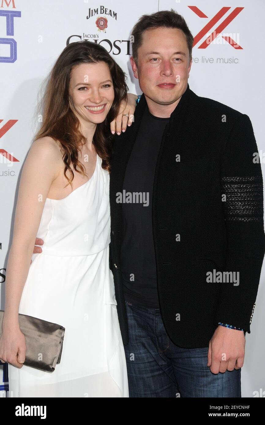 Elon musk talulah riley hi-res stock photography and images - Alamy