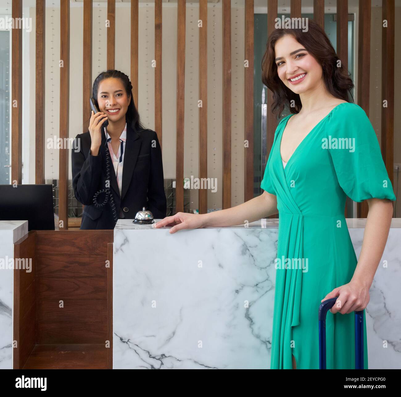 Thai reception desk hi-res stock photography and images - Alamy