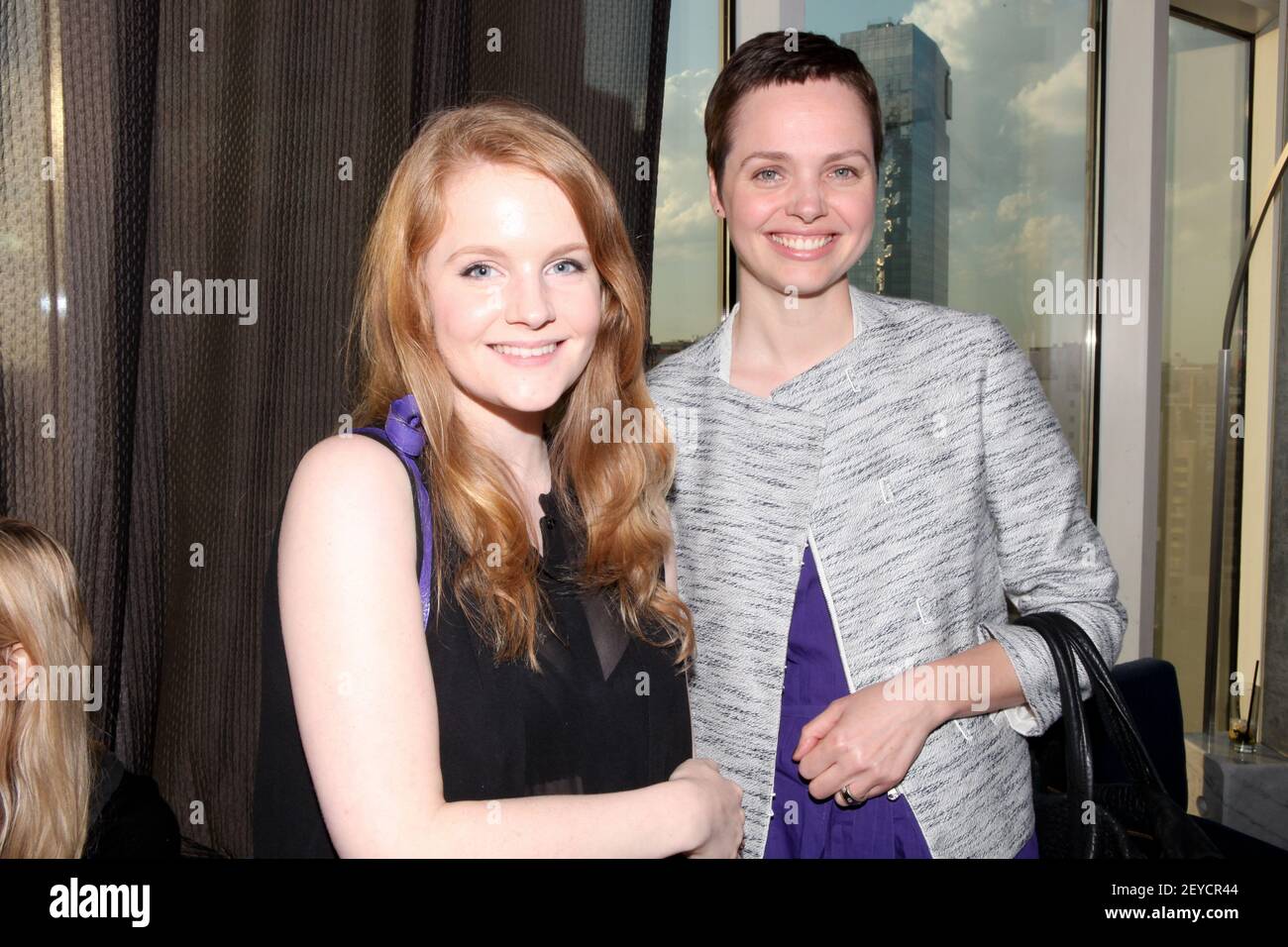 (L-R) Ava Burke and Lucy Harris attend Surface magazine's Design ...