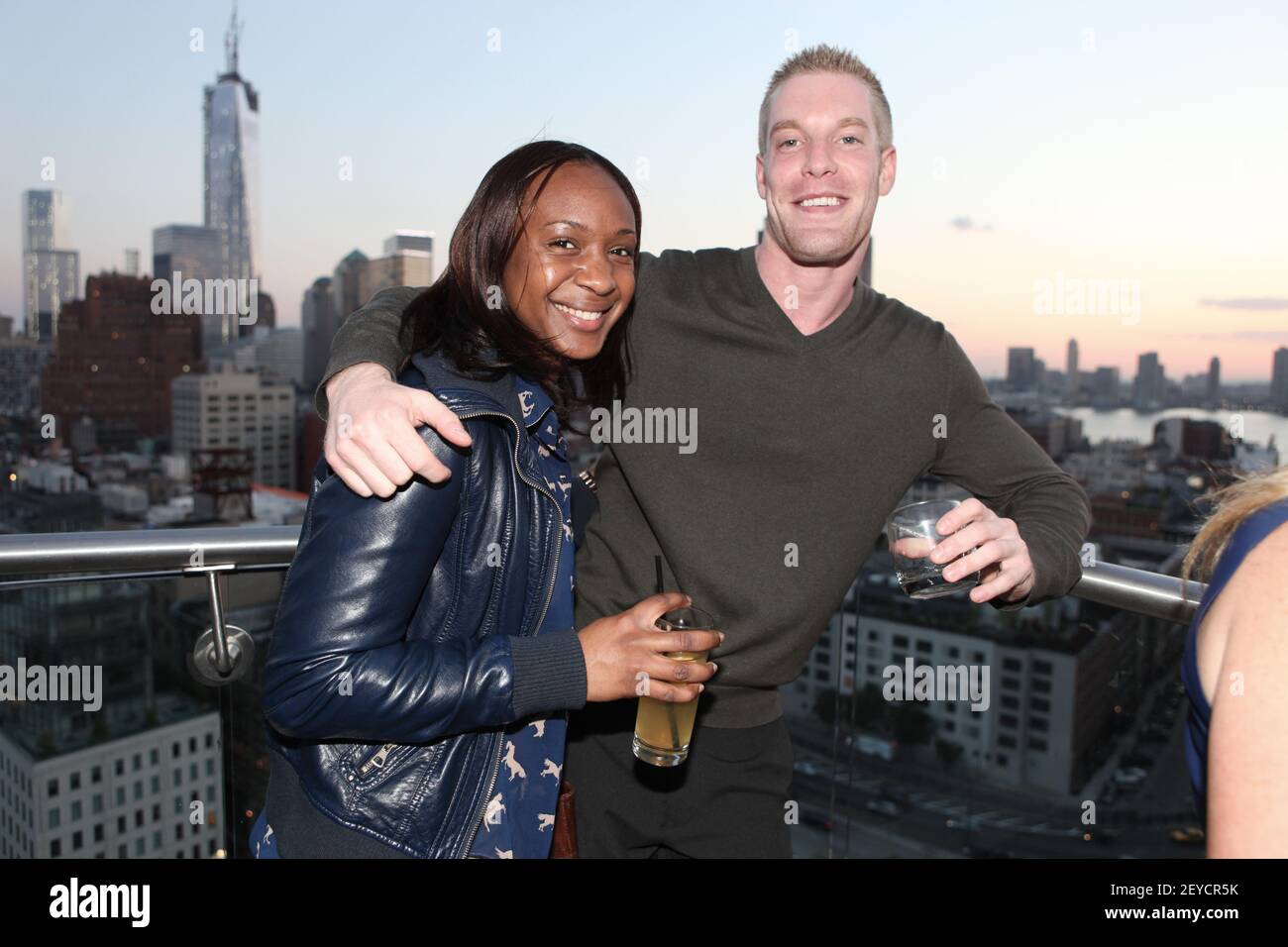 (L-R) Dani Elizabeth and Max Levene attend Surface magazine's Design ...