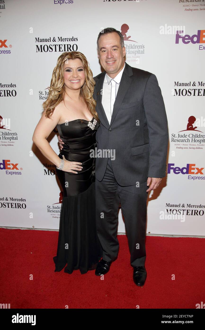 MIAMI, FL - MAY 18: Lorena Susso and Alberto Rodriguez attends the 11th ...