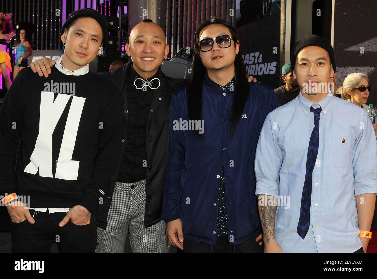 21 May 2013 - Hollywood, California - Kev Nish, DJ Virman, Prohgress, J ...