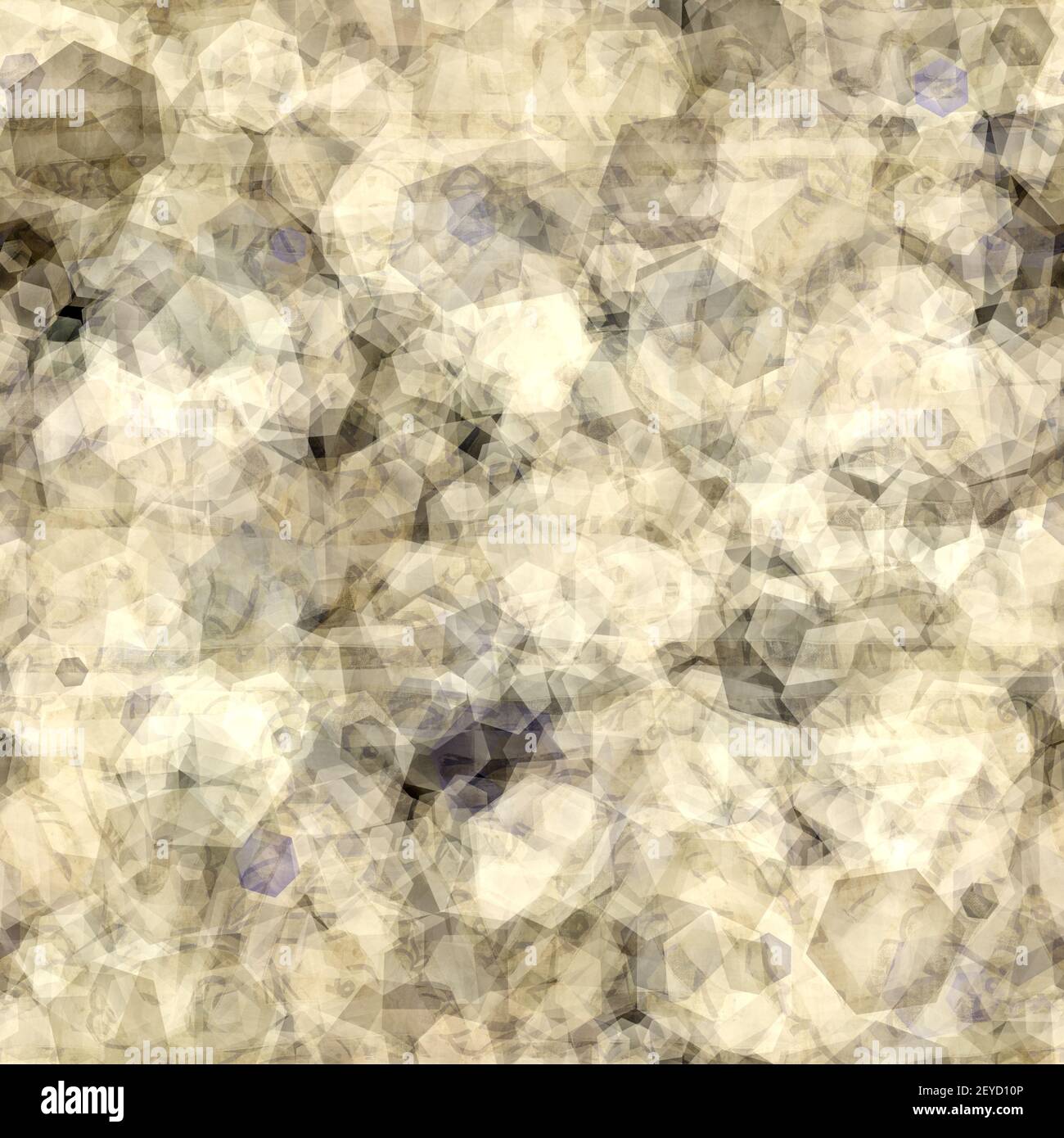 Seamless geo splattered hexagon shape pattern print Stock Photo - Alamy