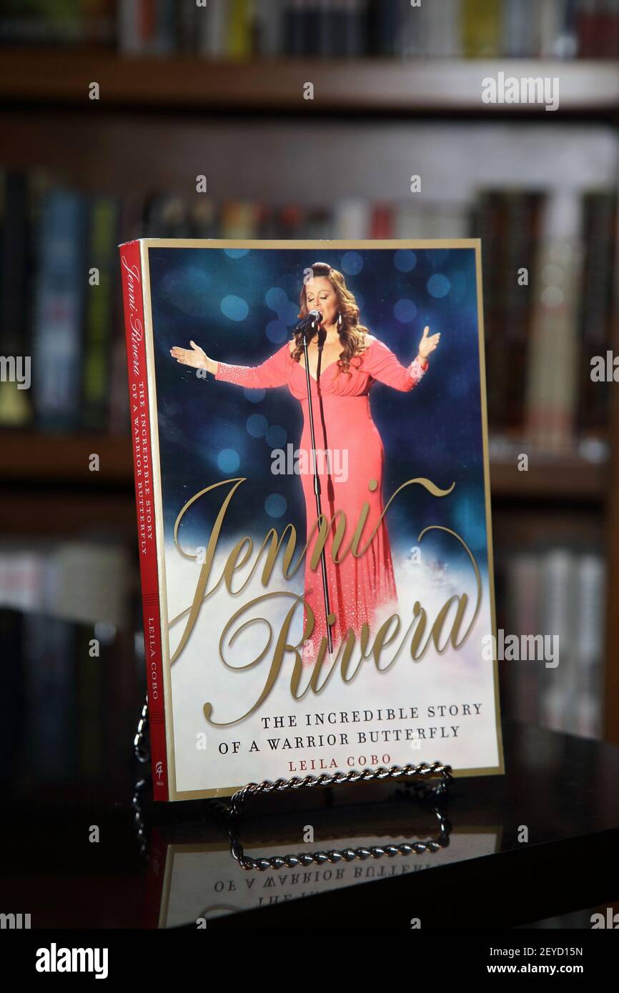 Colombian television show host Leila Cobo signs her book "Jenni Rivera ...