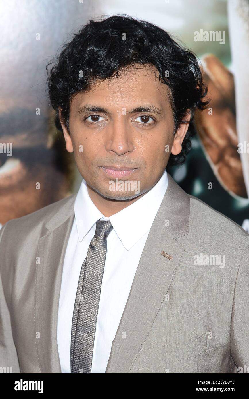 Director M. Night Shyamalan attends the US Red Carpet Premiere of ...