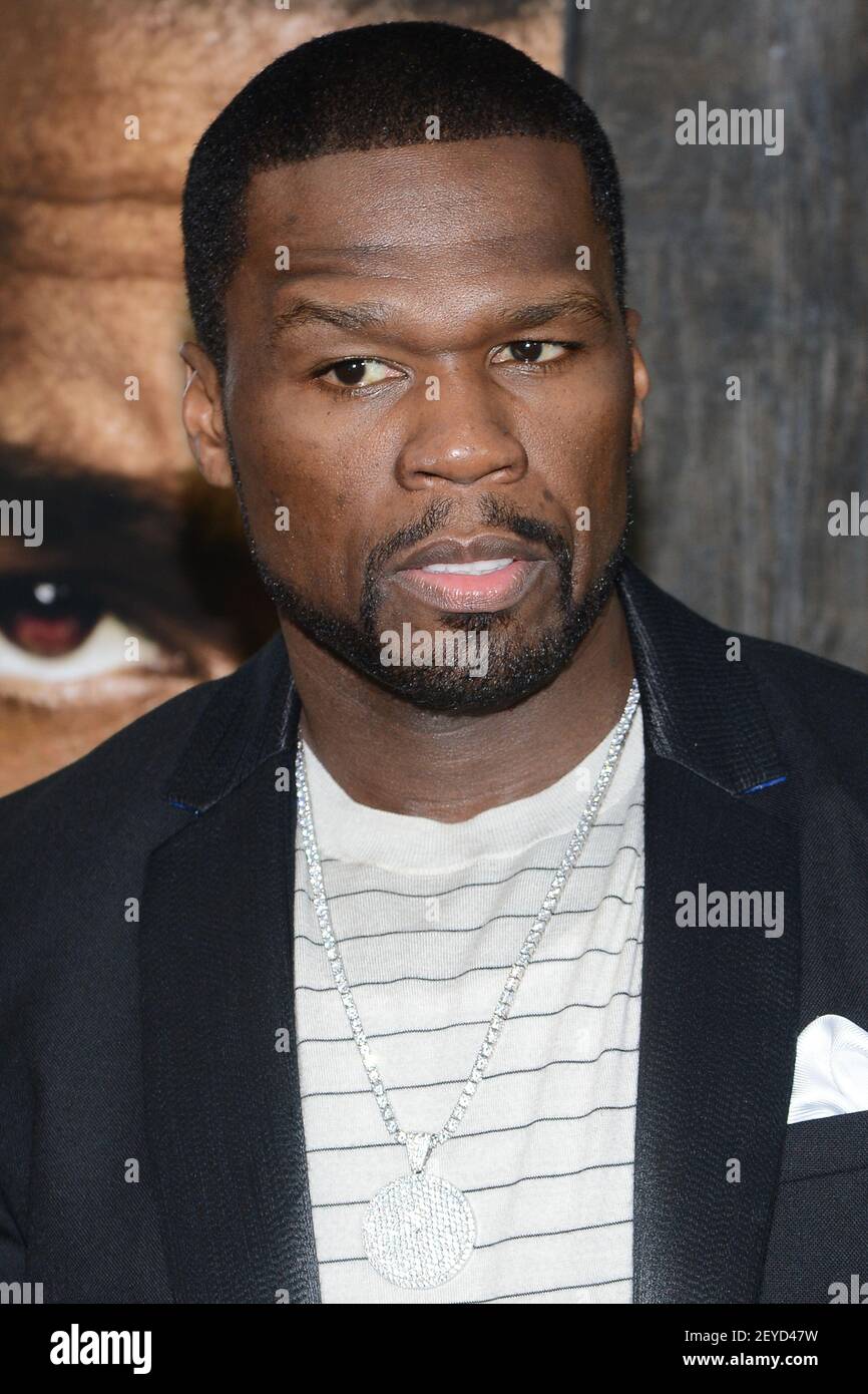 Rapper Curtis "50 Cent" Jackson attends the US Red Carpet Premiere of ...