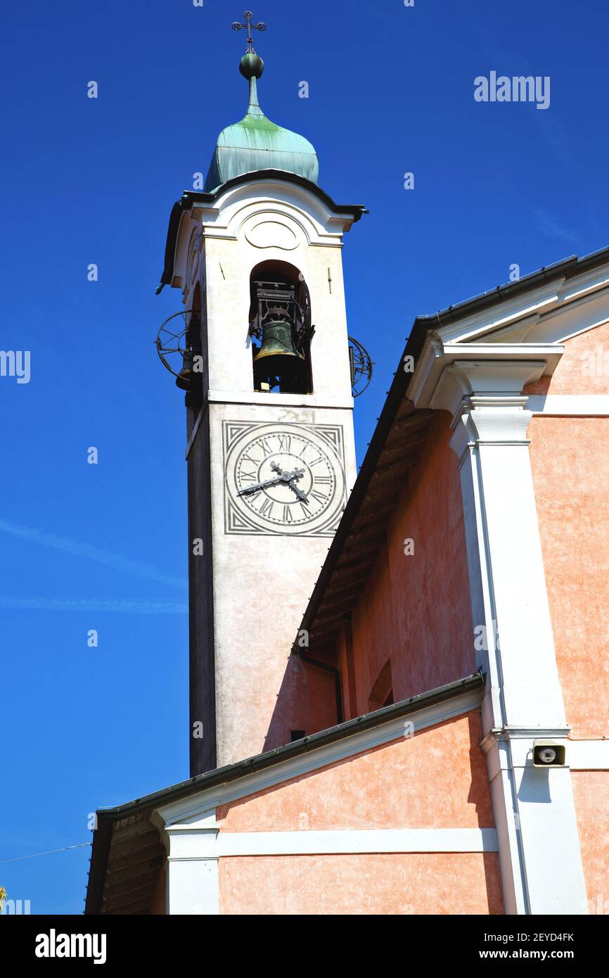 Mornago old abstract in italy the old wall Stock Photo - Alamy