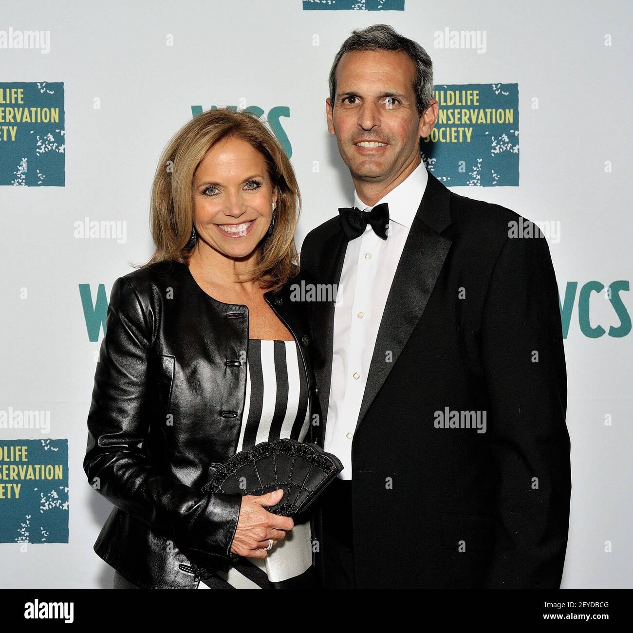 L-R: Katie Couric, John Molner at The Wildlife Conservation Society ...