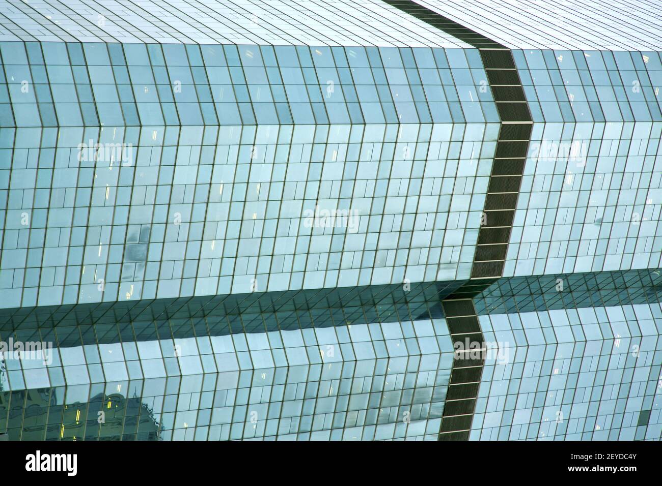 Bangkok office district abstract modern building line Stock Photo - Alamy