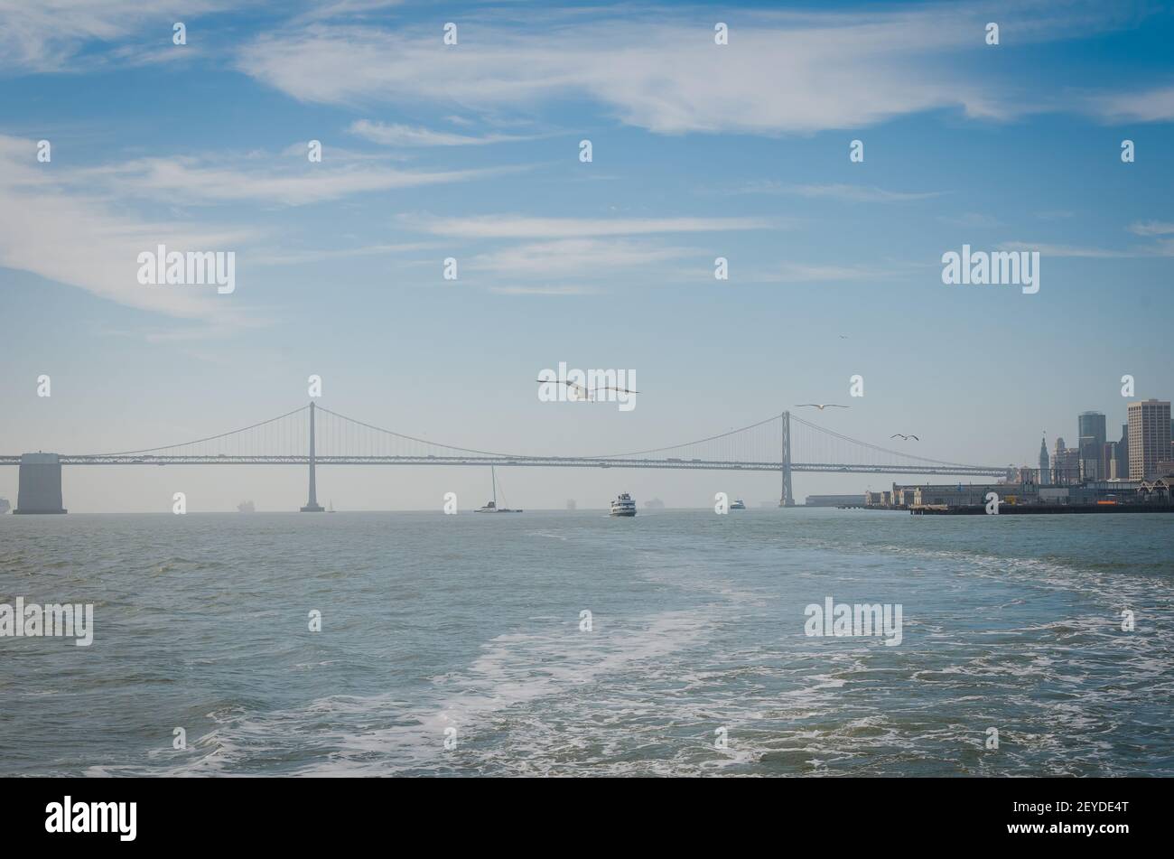 Panoramic view alcatraz island prison hi-res stock photography and ...