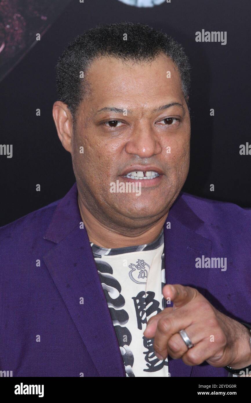 Laurence Fishburne at the 'Man Of Steel' world premiere at Alice Tully ...