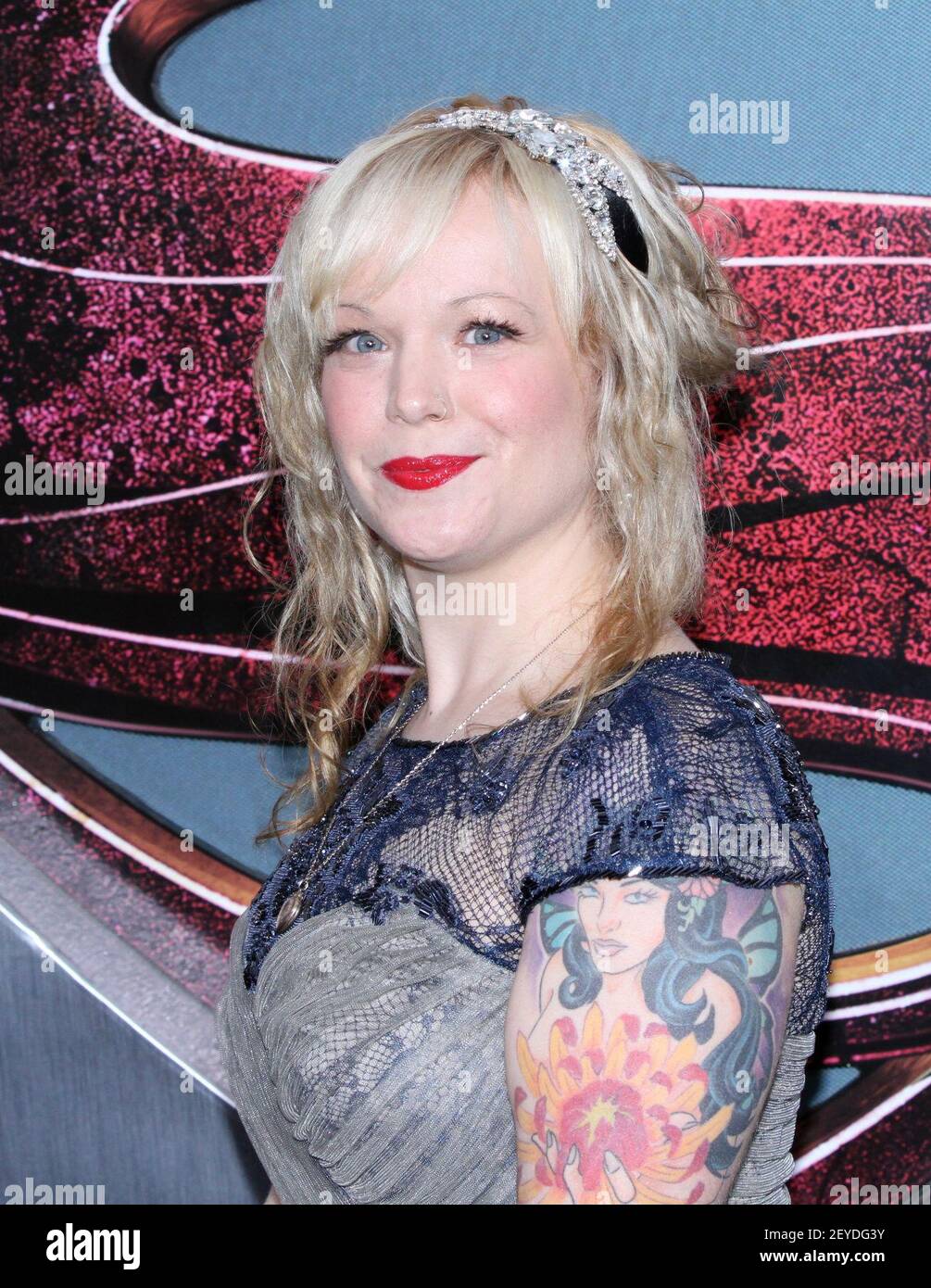 Allison Crowe at the 'Man Of Steel' world premiere at Alice Tully Hall ...
