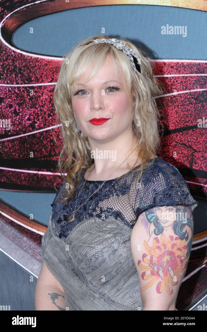 Allison Crowe at the 'Man Of Steel' world premiere at Alice Tully Hall ...