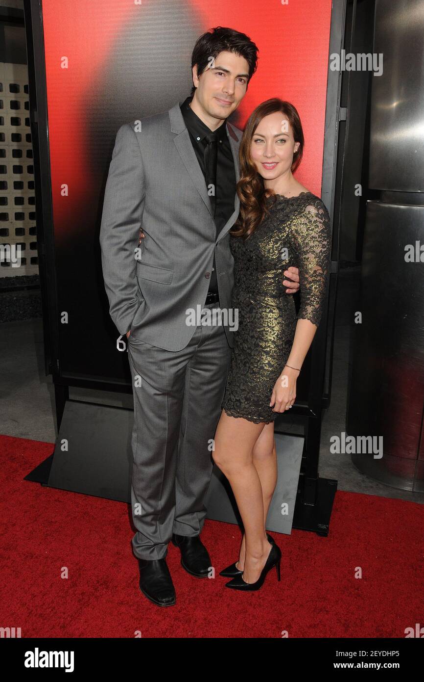 11 June 2013 - Hollywood, California - Brandon Routh, Courtney Ford ...