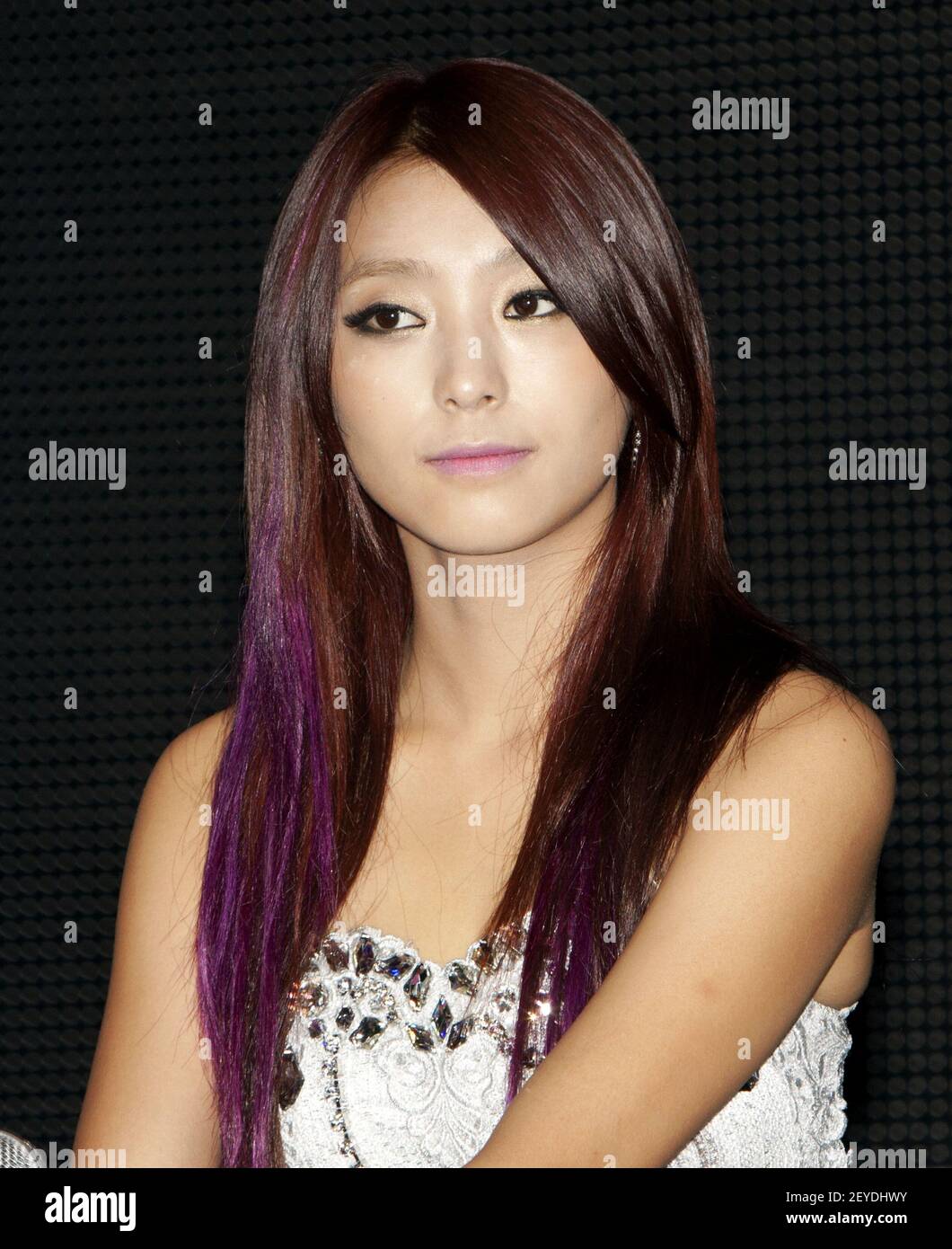 11 June 2013 - Seoul, South Korea : South Korean Bo Ra, members of K ...