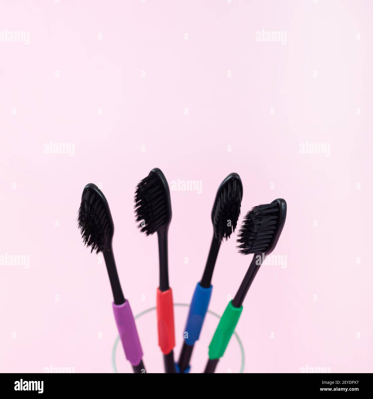 Eco toothbrushes made of bio degradable plastic and bamboo active ...