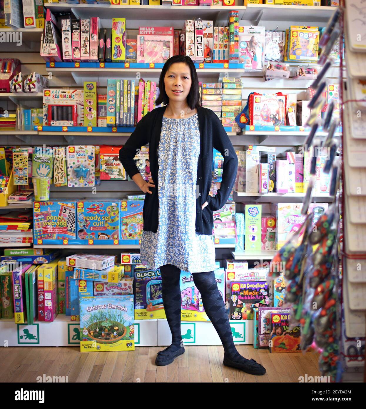 Katherine McHenry, owner of Building Blocks Toy Stores in Chicago ...