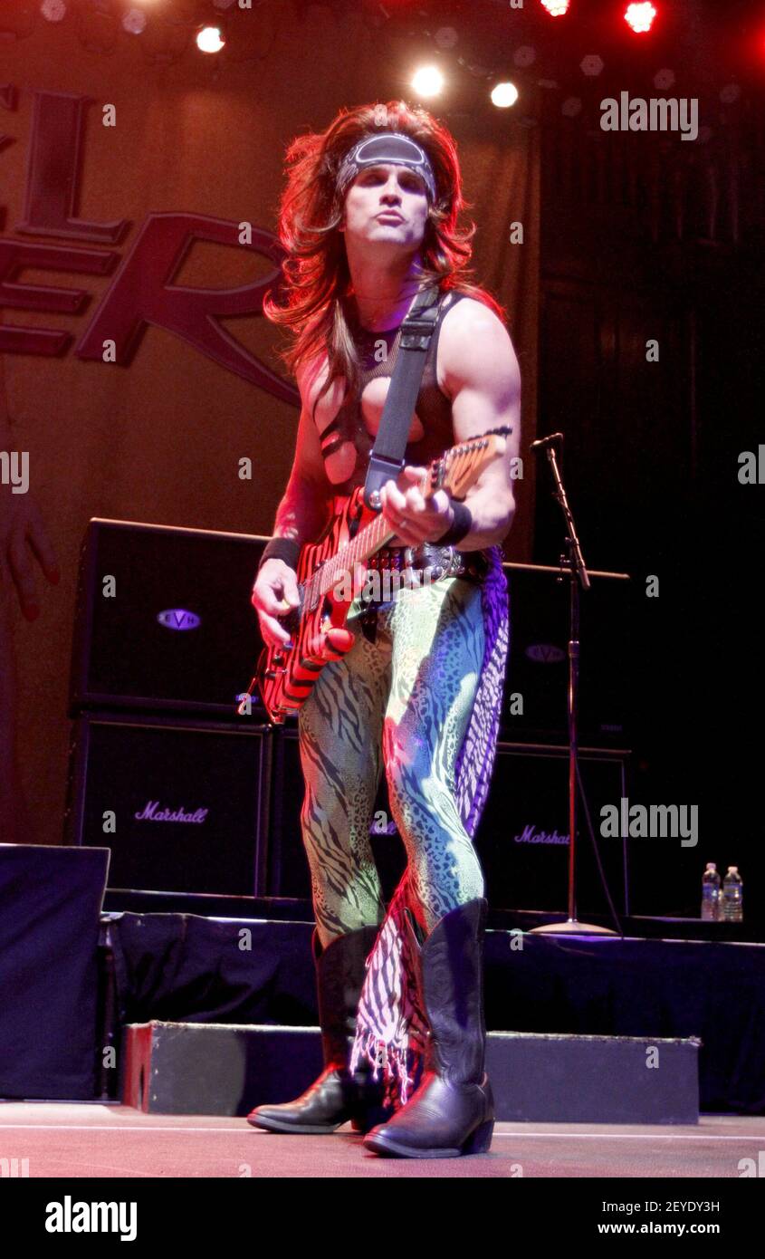 April 14, 2013 - Atlanta, GA - Heavy-Metal parody 80's rock band Steel ...