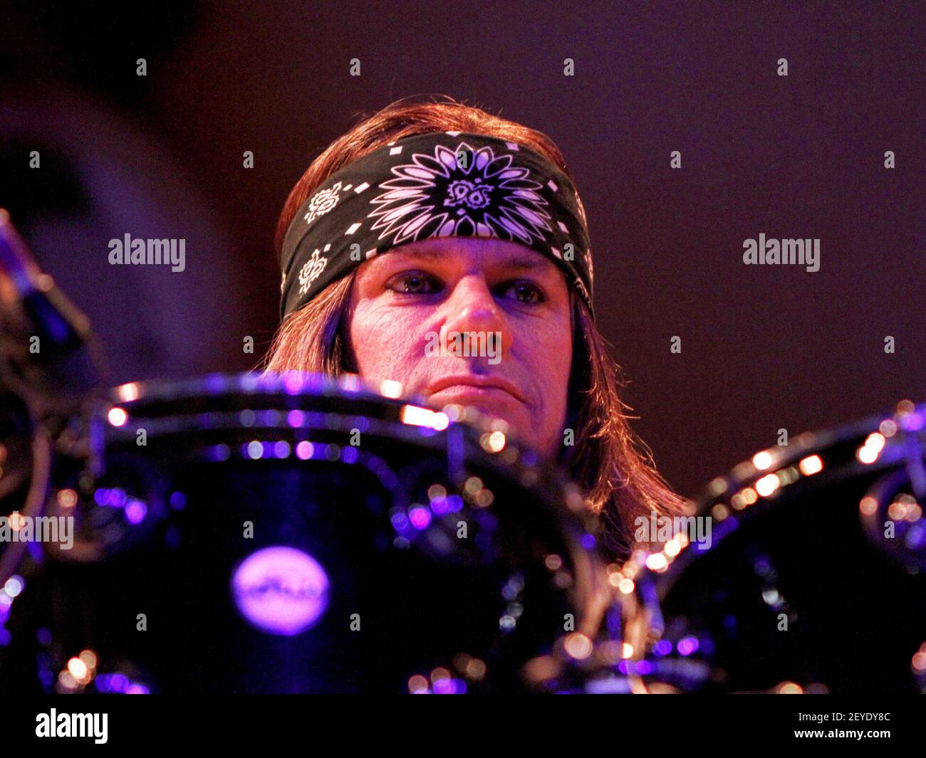 April 14, 2013 - Atlanta, GA - Heavy-Metal parody 80's rock band Steel ...