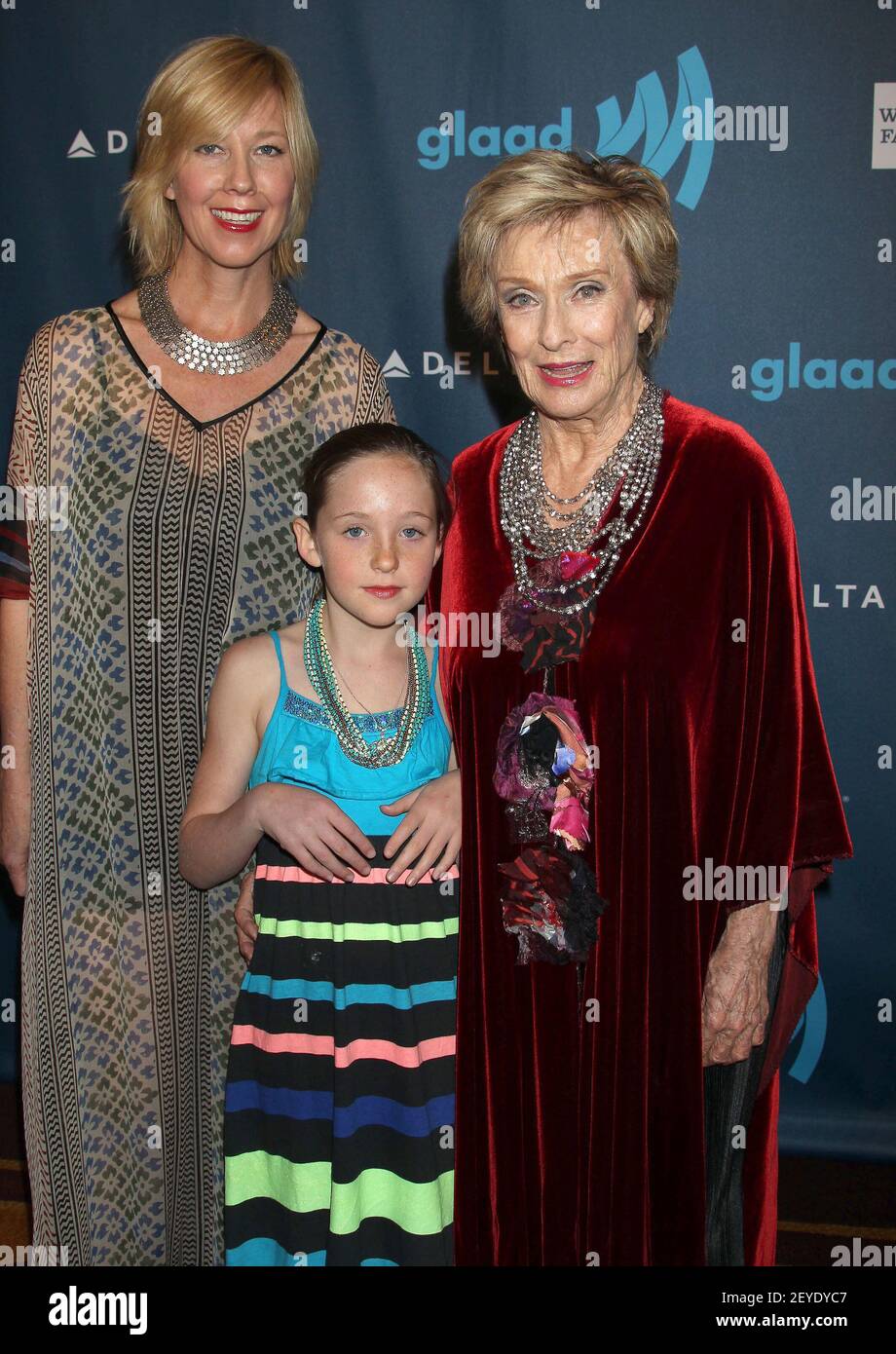 20 April 2013 - Los Angeles, California - Cloris Leachman, daughter ...