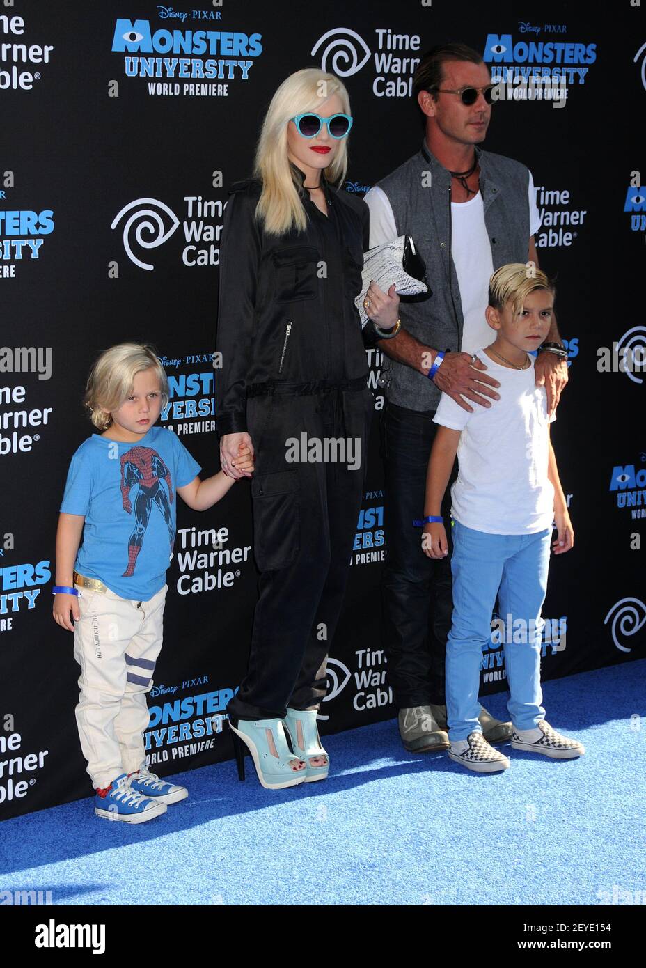 17 June 2013 - Hollywood, California - Gwen Stefani, Gavin Rossdale ...