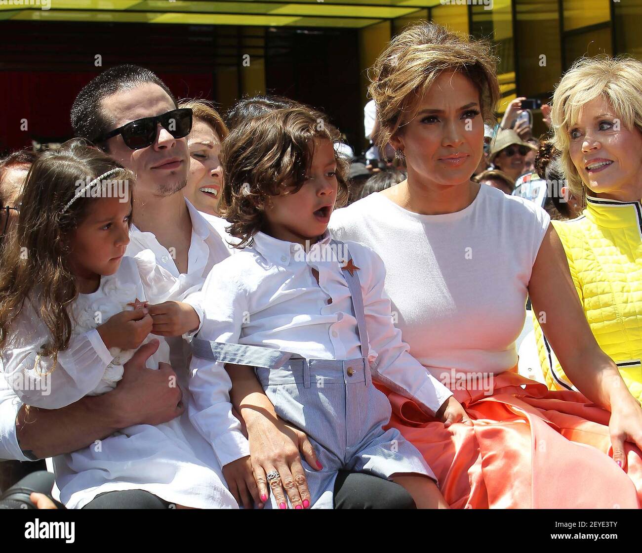 20 June 2013 - Hollywood, California - Casper Smart, Emme Lopez-Anthony ...