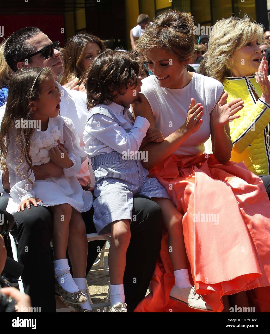 20 June 2013 - Hollywood, California - Casper Smart, Emme Lopez-Anthony ...