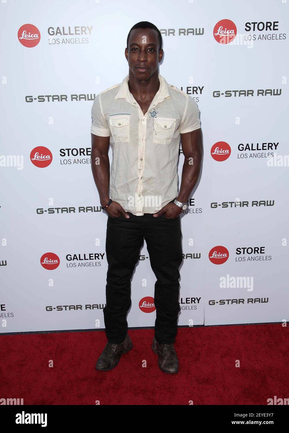 20 June 2013 - Los Angeles, California - Shaka Smith. G-Star RAW ...