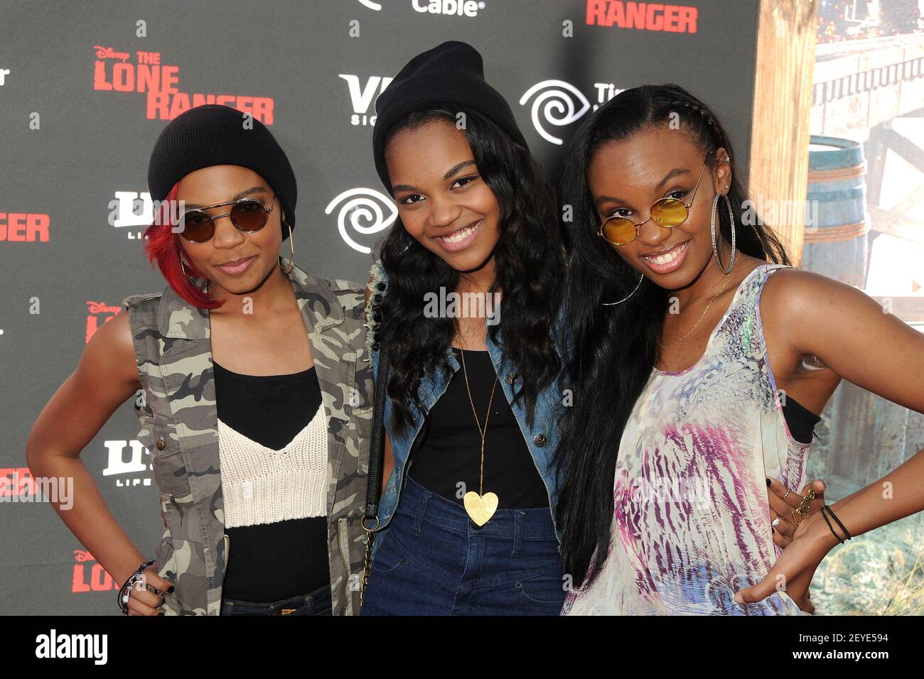 22 June 2013 - Anaheim, California - Lauryn Alisa McClain, China Anne ...