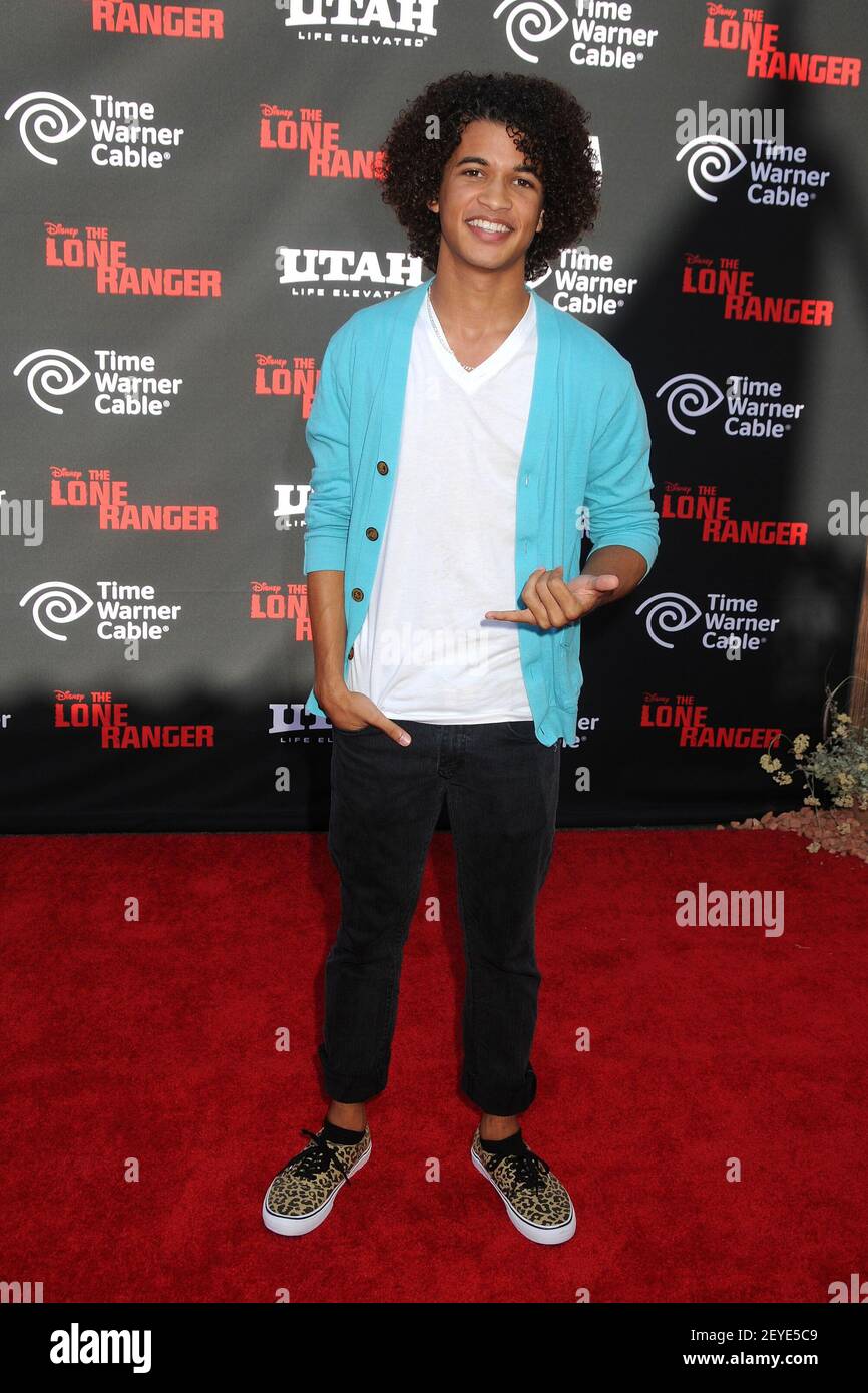22 June 2013 - Anaheim, California - Jordan Fisher. "The Lone Ranger ...
