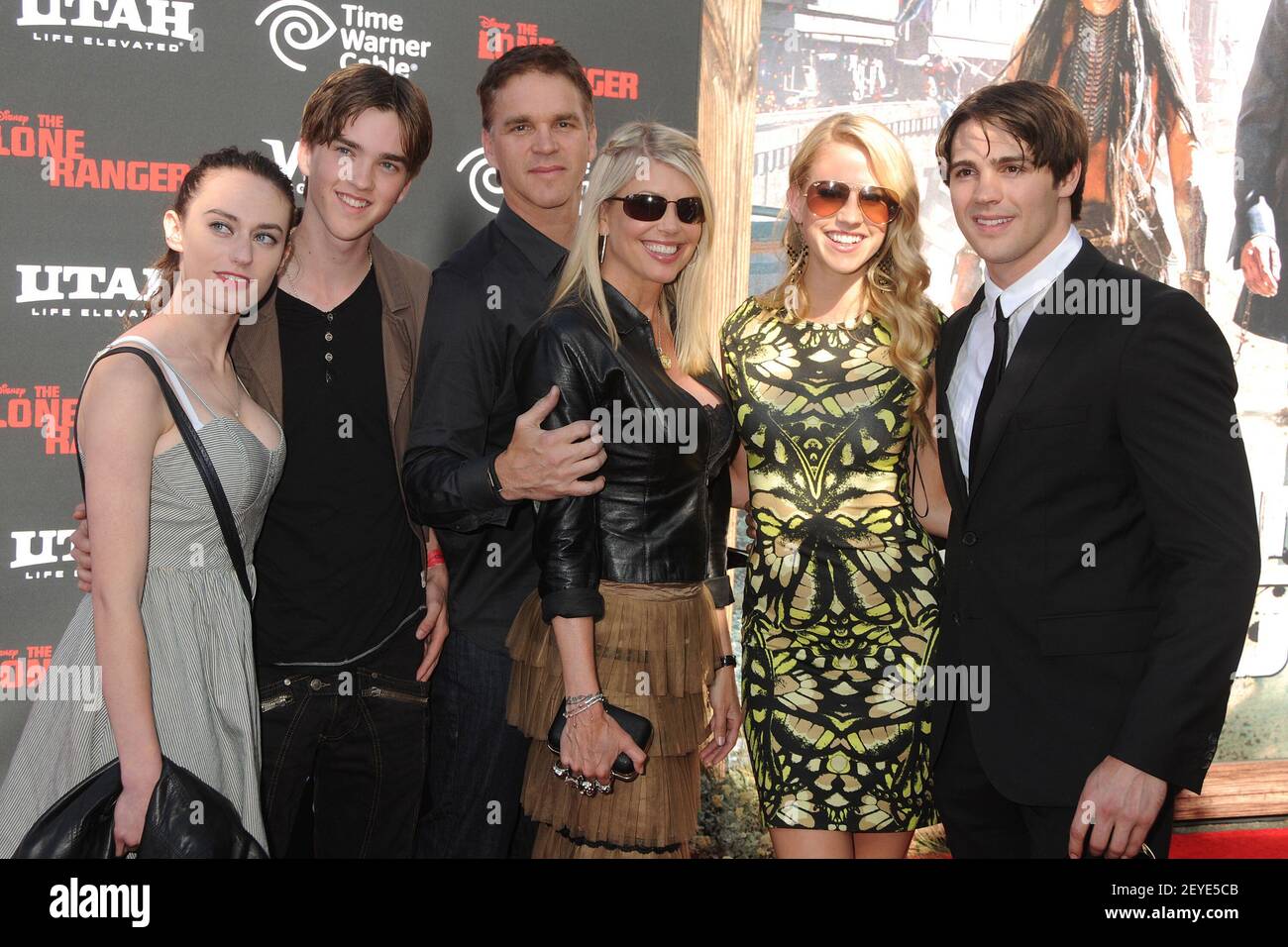 22 June 2013 - Anaheim, California - Luc Robitaille, Stacey Toten ...