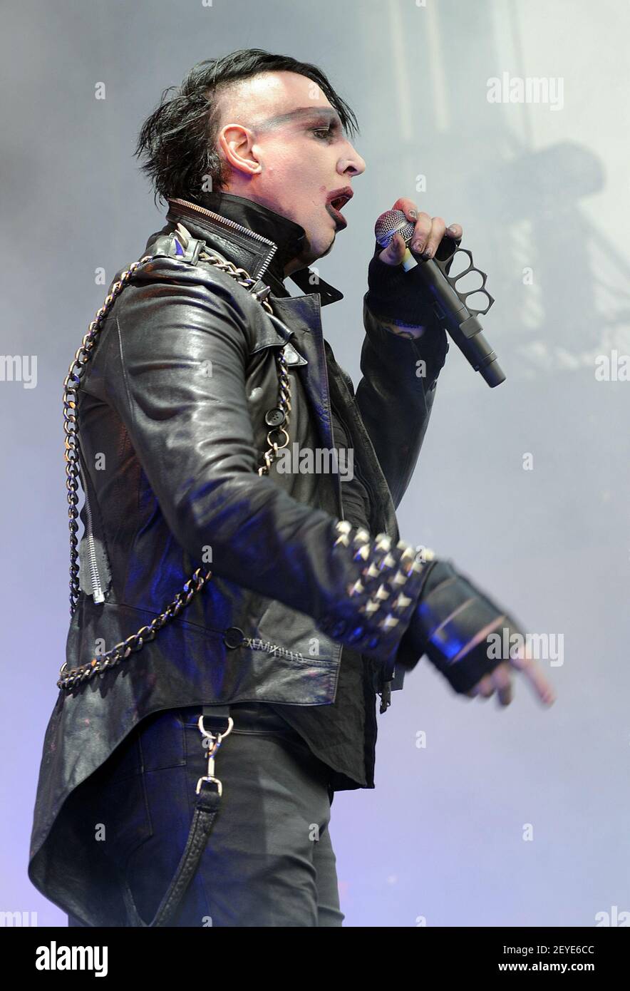 23 June 2013 - Pittsburgh, PA - Shock rocker MARILYN MANSON to performs ...