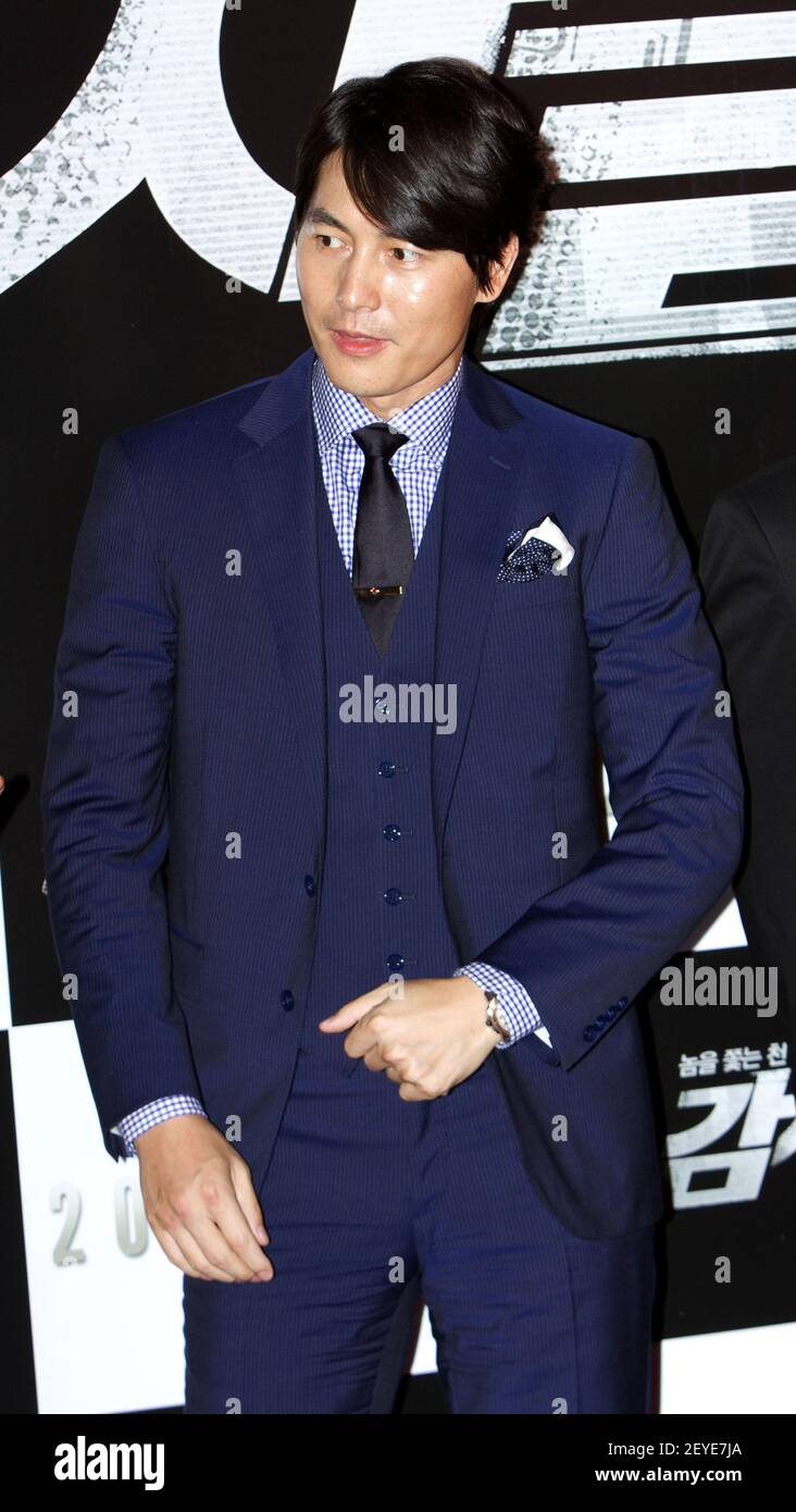 25 June 2013 - Seoul, South Korea : South Korean actor Jung Woo-Sung ...