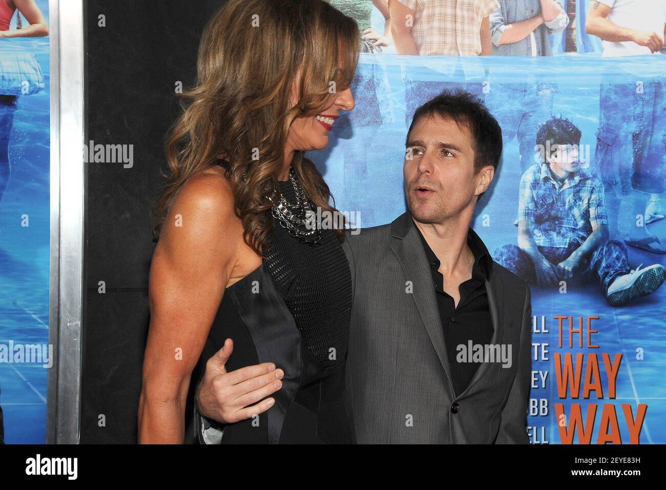 (L-R) Allison Janney and Sam Rockwell attend 'The Way, Way Back ' New ...