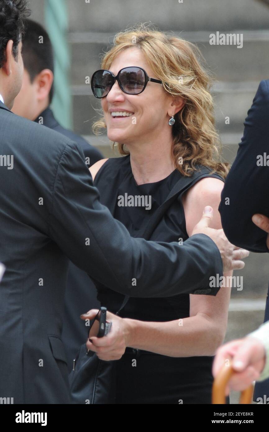 James Gandolfini Funeral Edie Falco