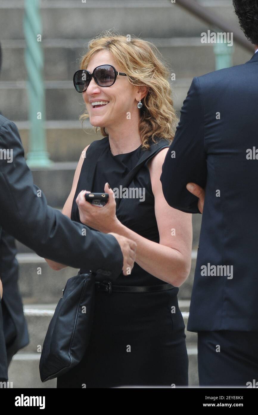 James Gandolfini Funeral Edie Falco
