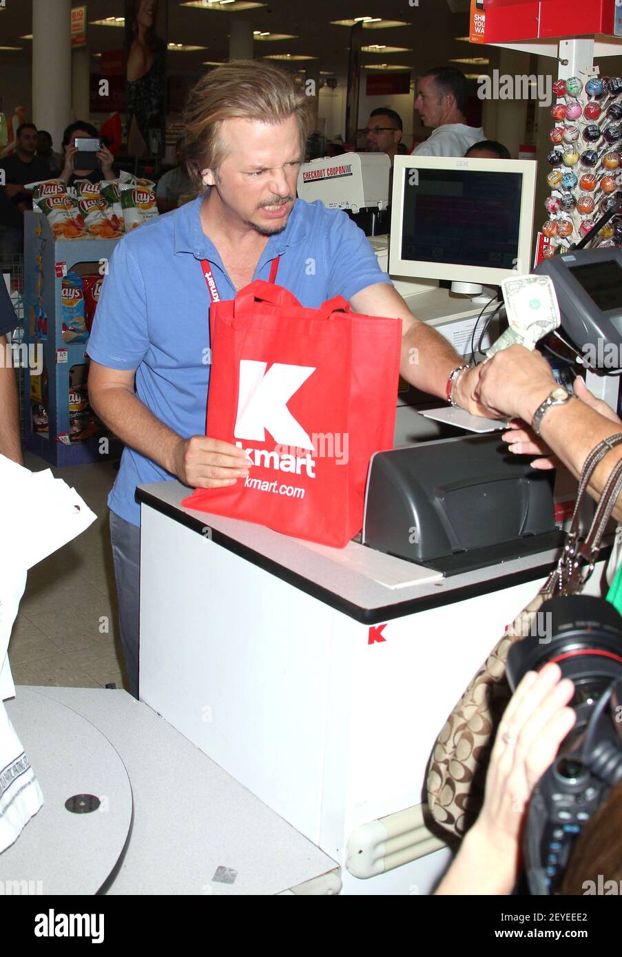 Actor and comedian David Spade, star of Sony pictures feature film ...