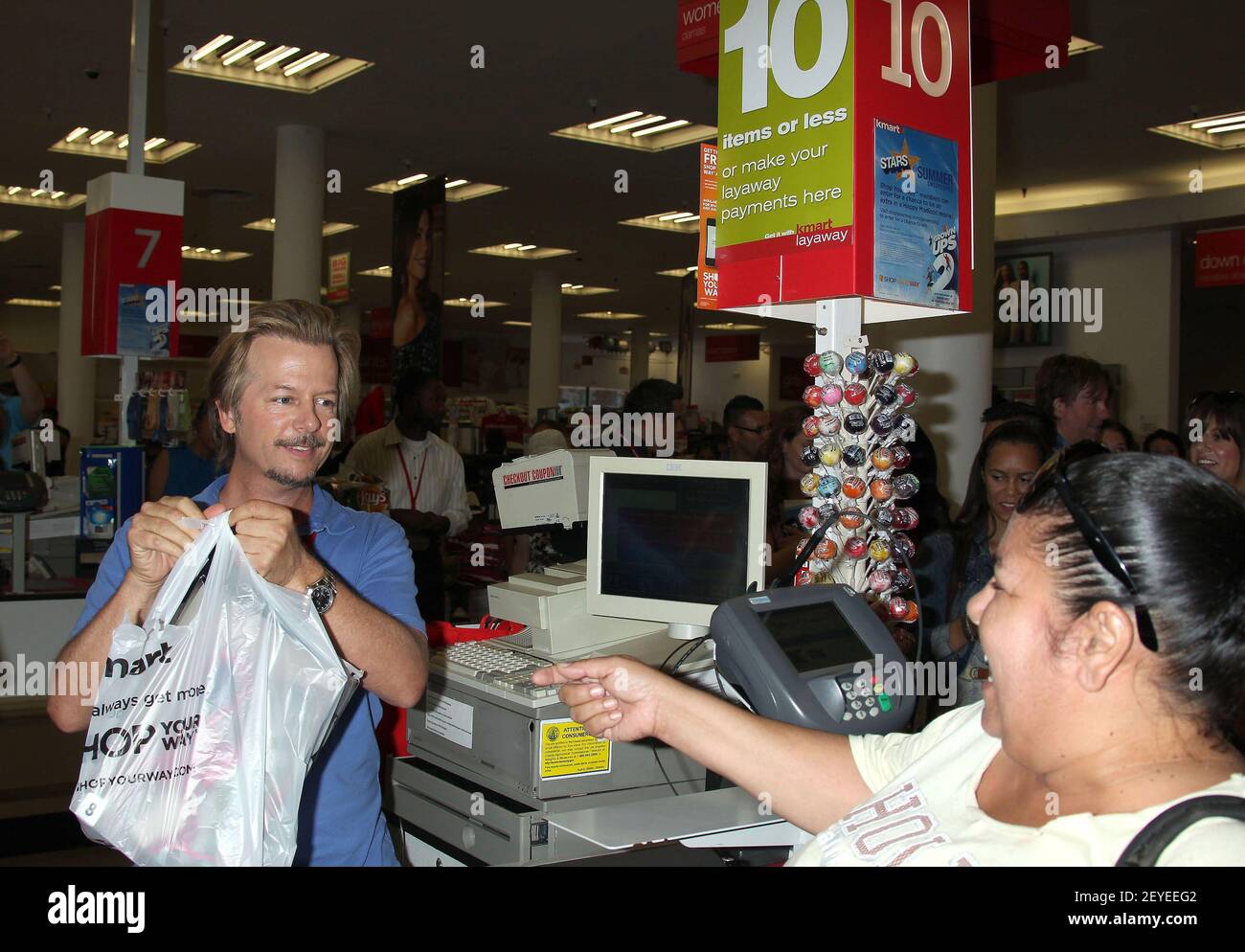 Actor and comedian David Spade, star of Sony pictures feature film ...
