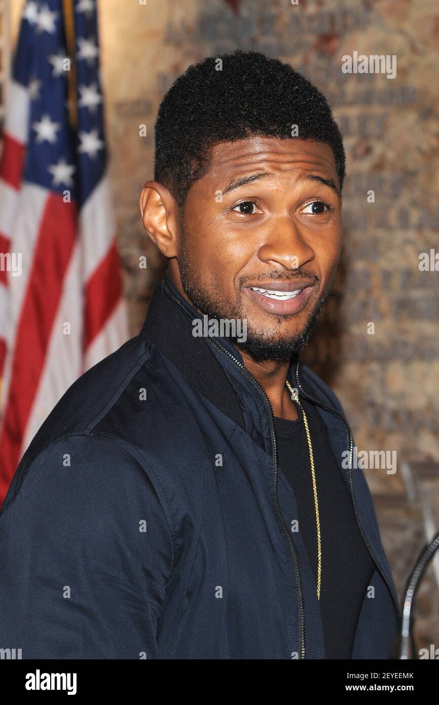Usher Raymond lights The Empire State Building in celebration of ...