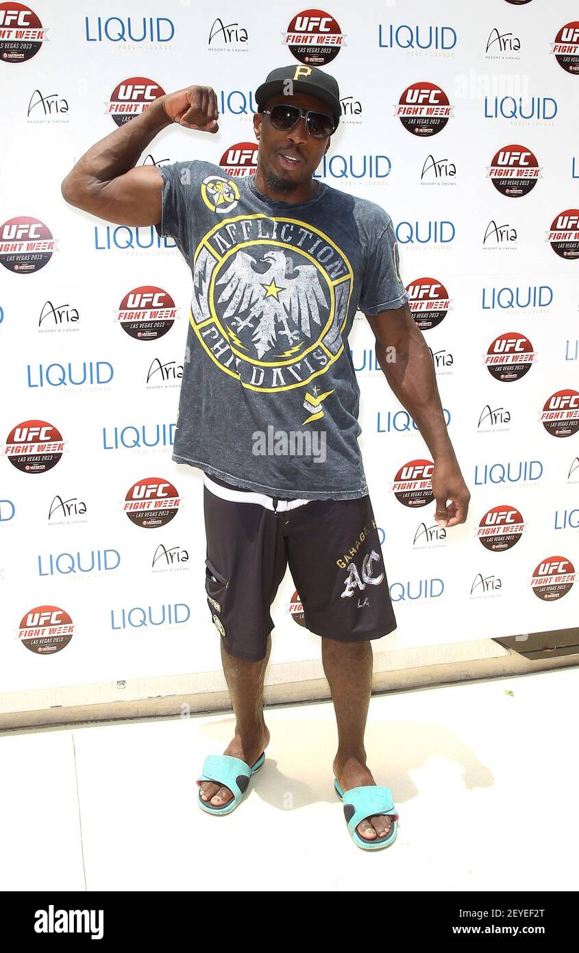 04 July 2013 - Las Vegas, NV - Phil Davis. UFC Fighters and Octagon ...