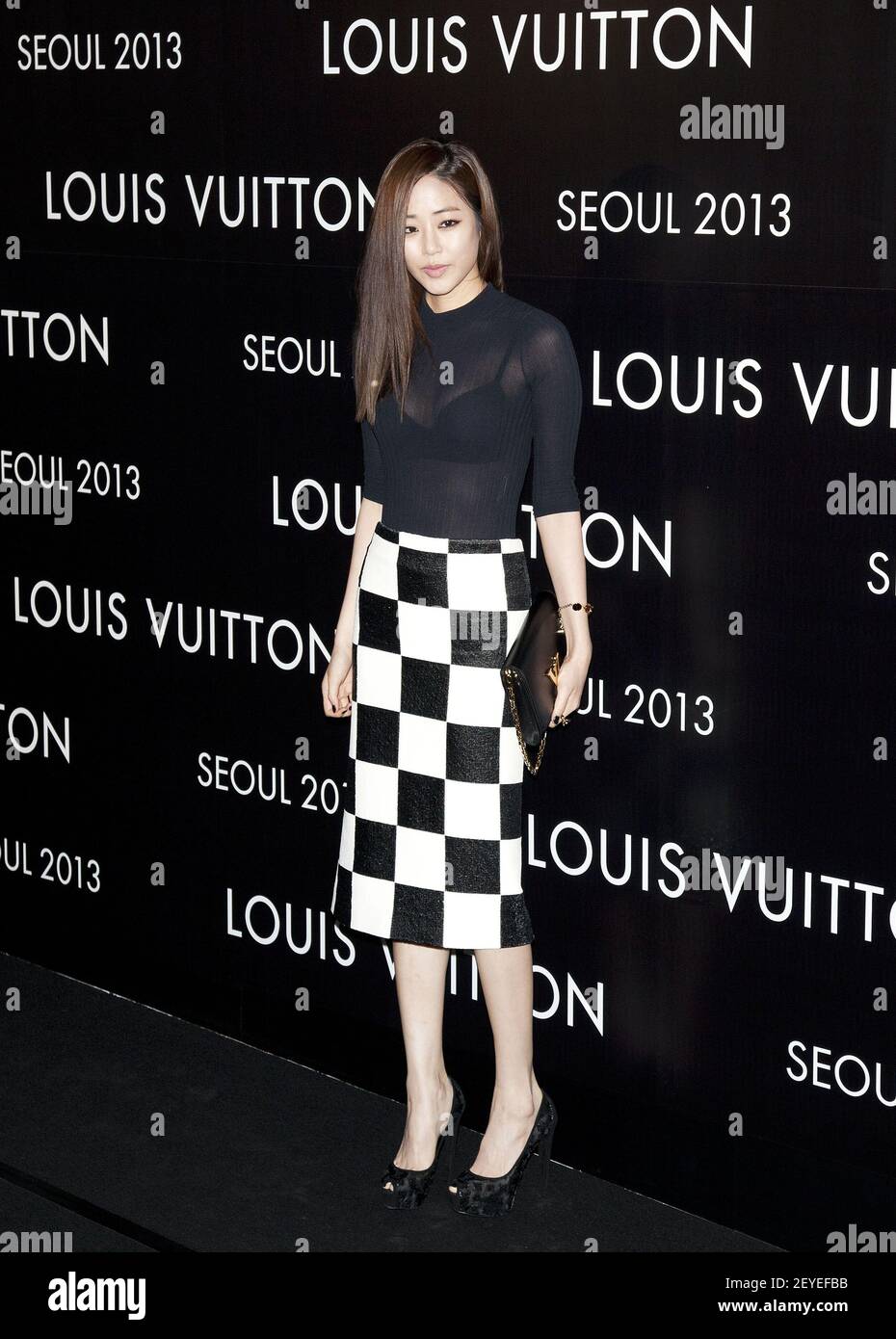 5 July 2013 - Seoul, South Korea : South Korean model Kim Hyo-Jin attends a photo call for the ...