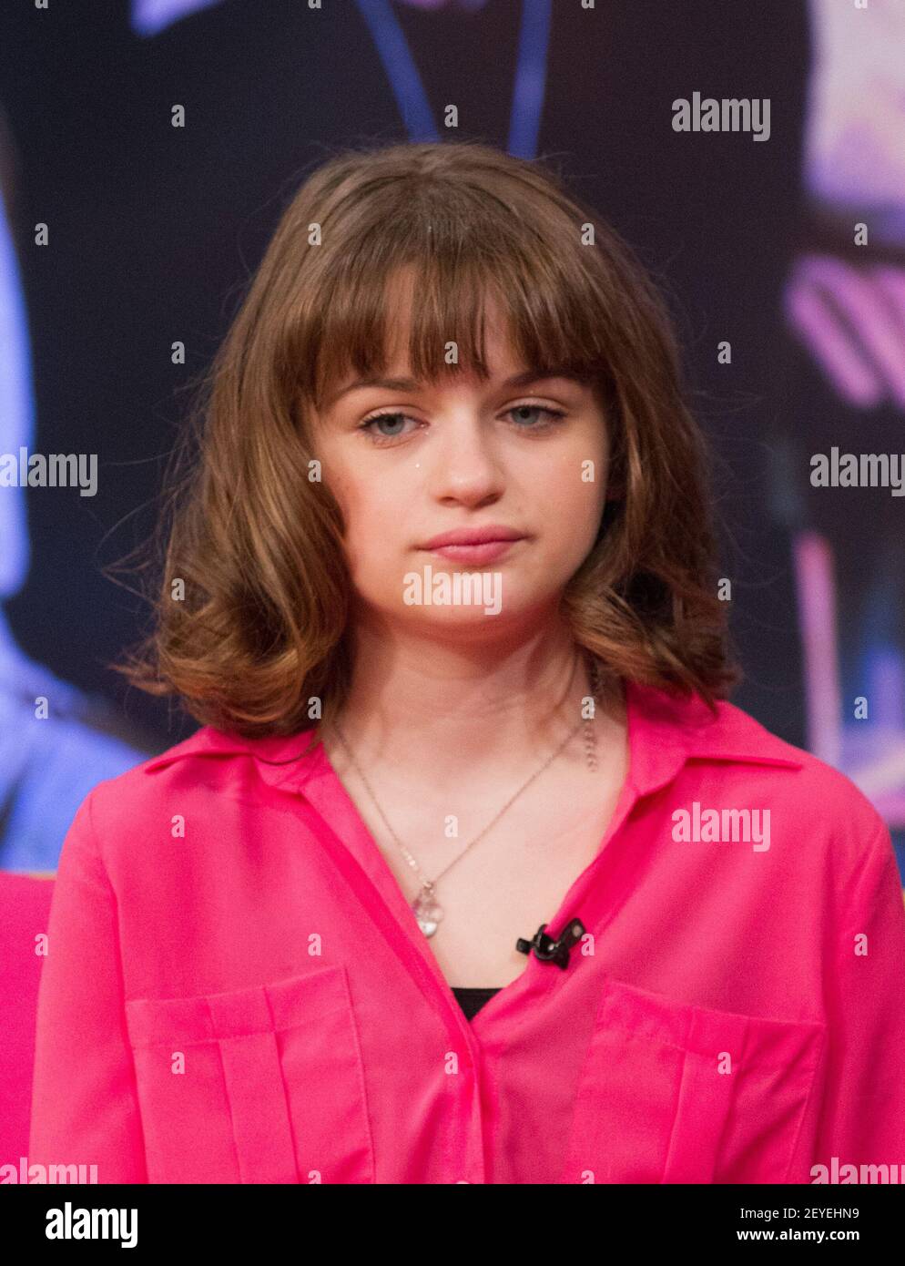 Actress Joey King attends Despierta America to promote her new movie ...