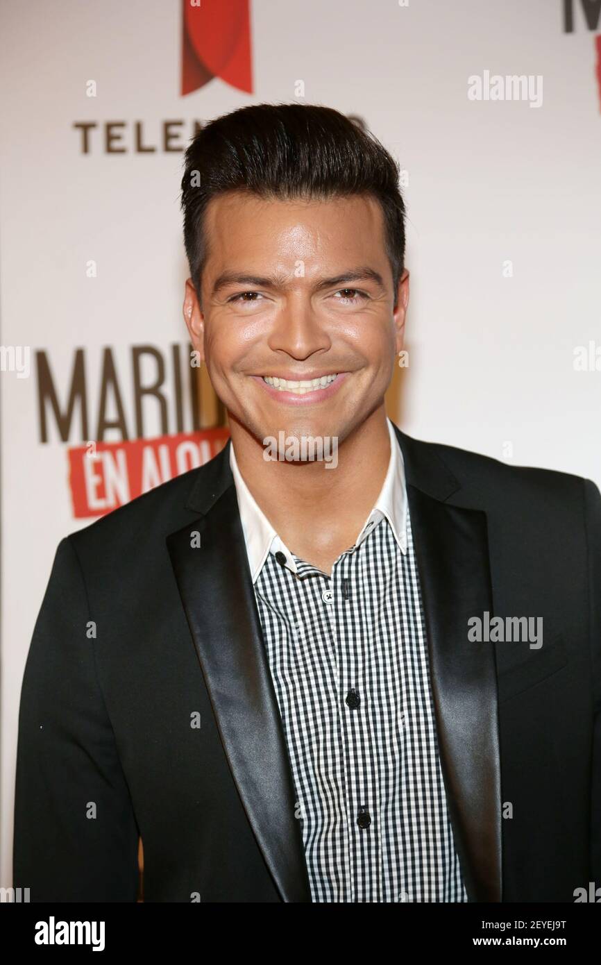 Adrian Carvajal arrives at the Telemundo Premier of Spanish Language ...