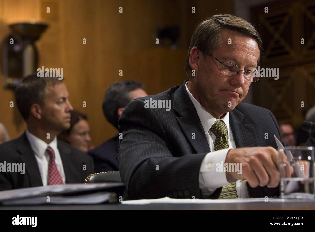 C. Larry Pope, President and CEO of Smithfield Foods, Inc., testifies ...