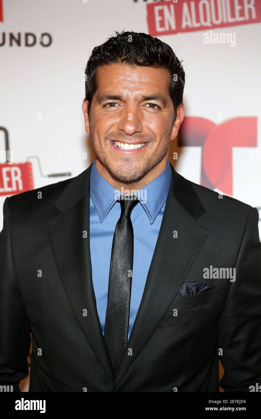 Paulo Quevedo arrives at the Telemundo Premier of Spanish Language ...