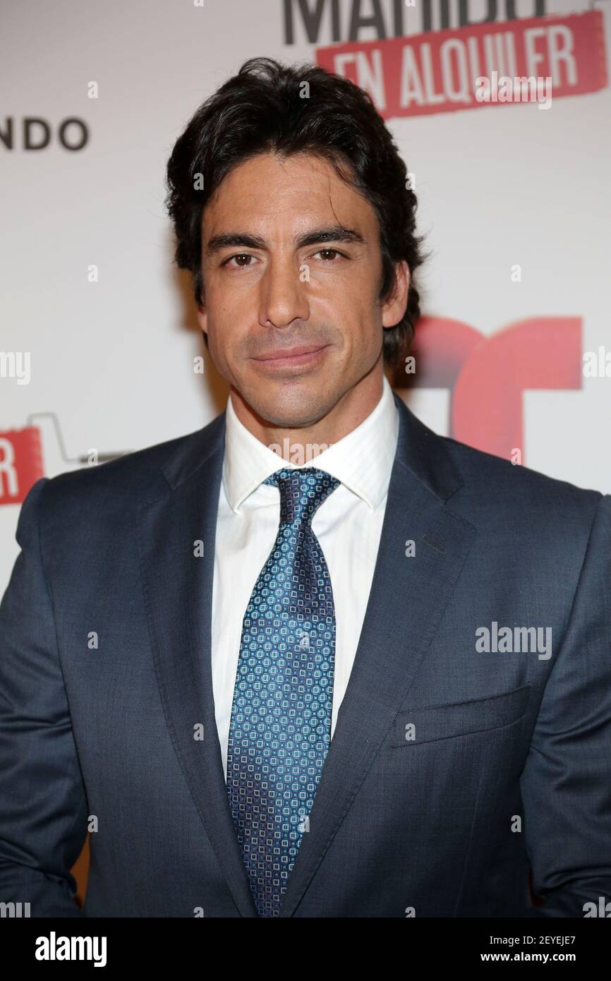 Ricardo Chavez Arrives At The Telemundo Premier Of Spanish Language Telenovela Marido En 